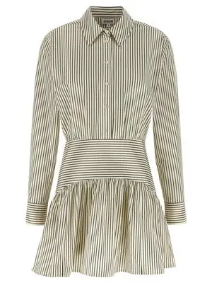 Staud Rocco Mini Dress - White