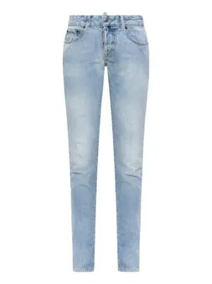 Dsquared2 Super Skinny Jeans - Blue