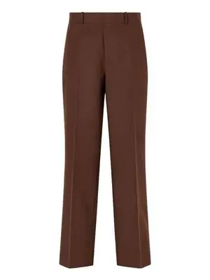 Polo Ralph Lauren Tailored Trousers With Belt Loops - Brown