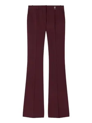 Versace Versace Embellishment Trousers Brown