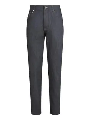 Brunello Cucinelli Brunello Cucinelli Iconic Fit Five-Pocket Denim Trousers Black