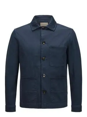 Woolrich Garment-dyed Shirt Jacket - Black