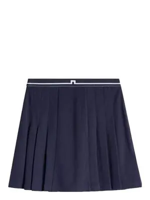 J. Lindeberg Harlow Pleated Skirt - Navy