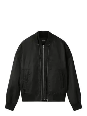 Axel Arigato Zip-front Bomber Jacket - Black