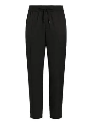 Dolce & Gabbana Logo Plaque Jogging Pants - Black