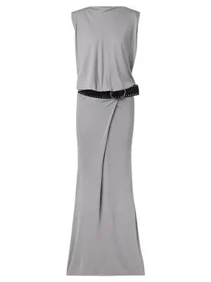 Christopher Esber Tie-waist Maxi Dress - Grey