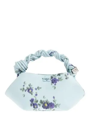 GANNI Mini Bou Bag In Printed Floral - Blue