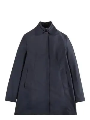 FAY Single-breasted Jacket With Zip And Button Fastening - Blue