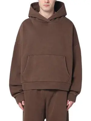 ENTIRE STUDIOS Entire Studios Oversized Hoodie Sweatshirt Brown