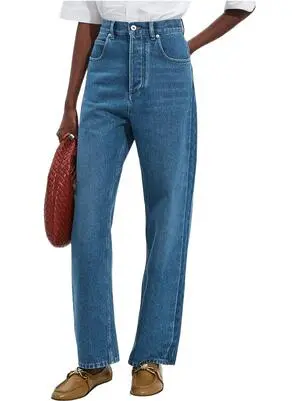 Bottega Veneta Wide Leg Jeans - Medium Blue