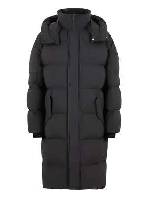 Moose Knuckles Hooded Puffer Coat - Black