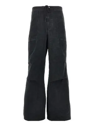 ENTIRE STUDIOS Barren" Wide-leg Cargo Pants - Black