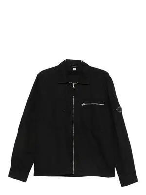 C.P. COMPANY C.P. Company Zip-Through Utility Jacket Black