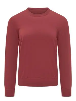 Brunello Cucinelli Crewneck Knitted Sweater - Red