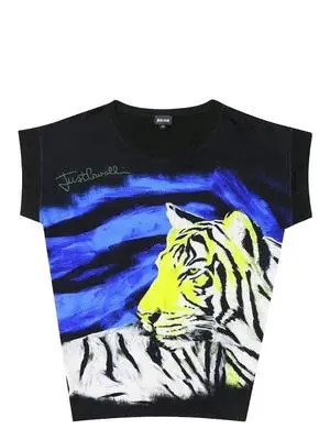 JUST CAVALLI Just Cavalli Printed Tiger T-Shirt