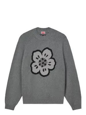 Kenzo Boke Flower Crewneck Jumper - Gray