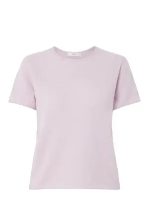 Co Cashmere And Silk-blend T-shirt - Babypink