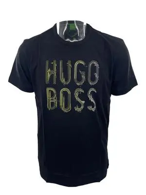 Hugo Boss Item O-neck Short-sleeved T-shirt - Black