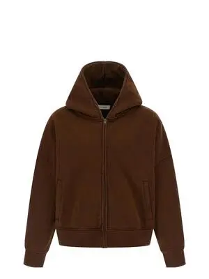ENTIRE STUDIOS Cropped Zip-Up Hoodie No