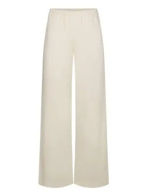 FRAME The Society Wide-leg Trousers - Off White