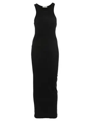 ENTIRE STUDIOS Sleeveless Midi Tank Dress - Black