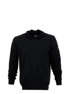 EA7 Long-sleeve Pullover - Black