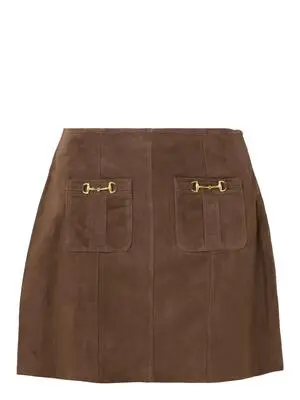RIXO RIXO Trim-Trimmed Midi Skirt