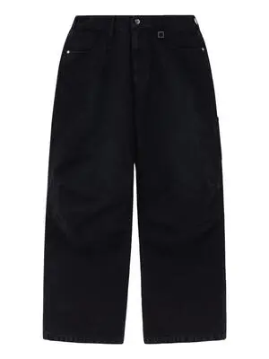 WOOYOUNGMI Belt Loop Jeans - Black