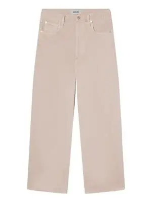 AGOLDE Ren Jean 32 Wide-leg Trousers - Light Pink Washed