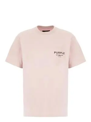 PURPLE BRAND Short-sleeved T-shirt - Pink