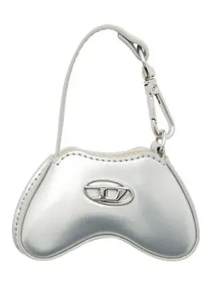 DIESEL® Play Charms Glossy Bag - Silver