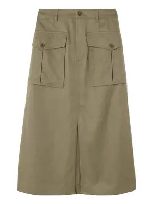 ULLA JOHNSON Ulla Johnson Belt Loop Midi Skirt