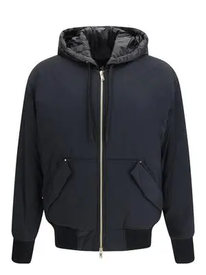 Moose Knuckles Brixton Bomber Down Jacket - Black