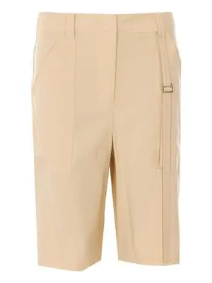Patrizia Pepe Tailored Bermuda Shorts - Nude