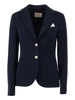 CIRCOLO 1901 Single-breasted Blazer - Blue