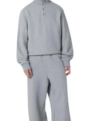 ENTIRE STUDIOS Long-sleeved Knitwear With Front Buttons - Gray