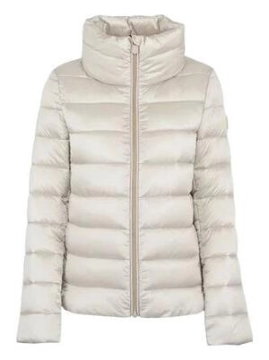 SAVE THE DUCK Save The Duck Zip-Up Puffer Jacket With Stand Collar No