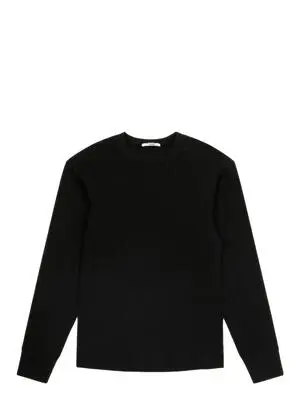 ENTIRE STUDIOS Thermal Long Sleeve T-shirt - Black