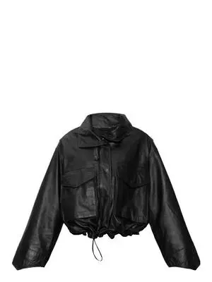 ALLSAINTS Clay Leather Jacket - Black