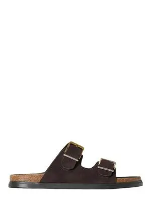THE ROW Buckle-fastening Sandals - Coffee