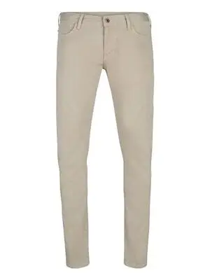 Emporio Armani Straight Leg Trousers - Nude
