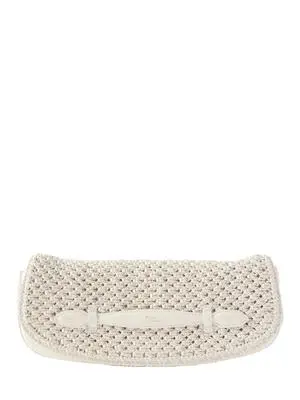 POLO RALPH LAUREN Polo Ralph Lauren Woven Leather Shoulder Bag