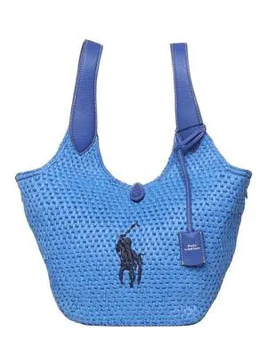 Polo Ralph Lauren Embroidered Tote Bag - Blue