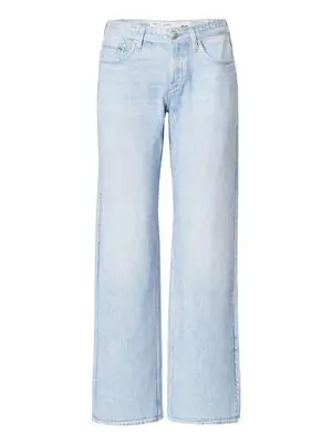 RAG  BONE Rag & Bone Rb Miramar Relaxed Straight Leg Jeans - Blue