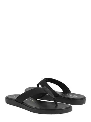 Gucci Thong Sandals - Black
