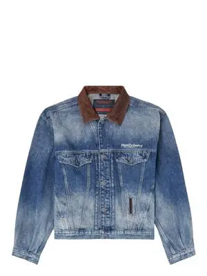 DIESEL® D-denver-s1 Denim Trucker Jacket - Blue