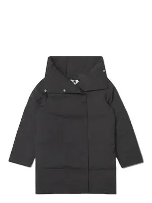 Paloma Wool Hooded Button Coat - Black
