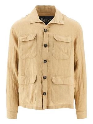 Herno Herno Field Button-Up Overshirt No