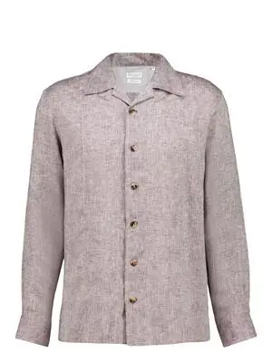 BRUNELLO CUCINELLI Brunello Cucinelli Crête Detailed Easy Fit Shirt