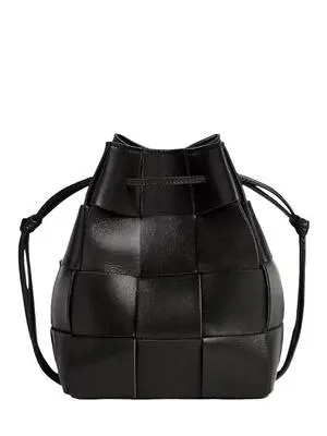 Bottega Veneta Cassette Small Shoulder Bag - Black